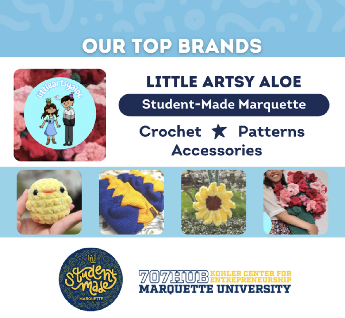 OUR OCTOBER 2025 TOP BRANDS — Student-Made Store™